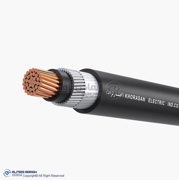 کابل زره دار 1*120 خراسان افشارنژاد NYRY | الماس برق