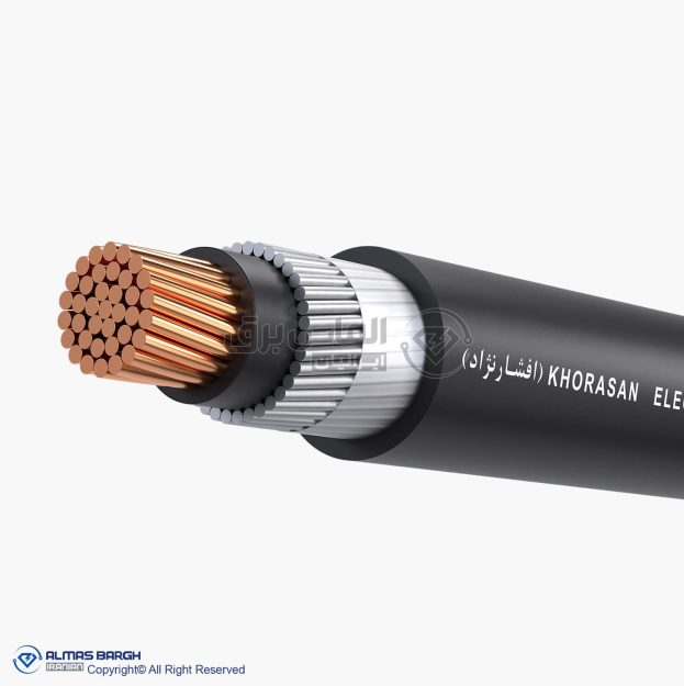کابل زره دار 1*185 خراسان افشارنژاد NYRY | الماس برق